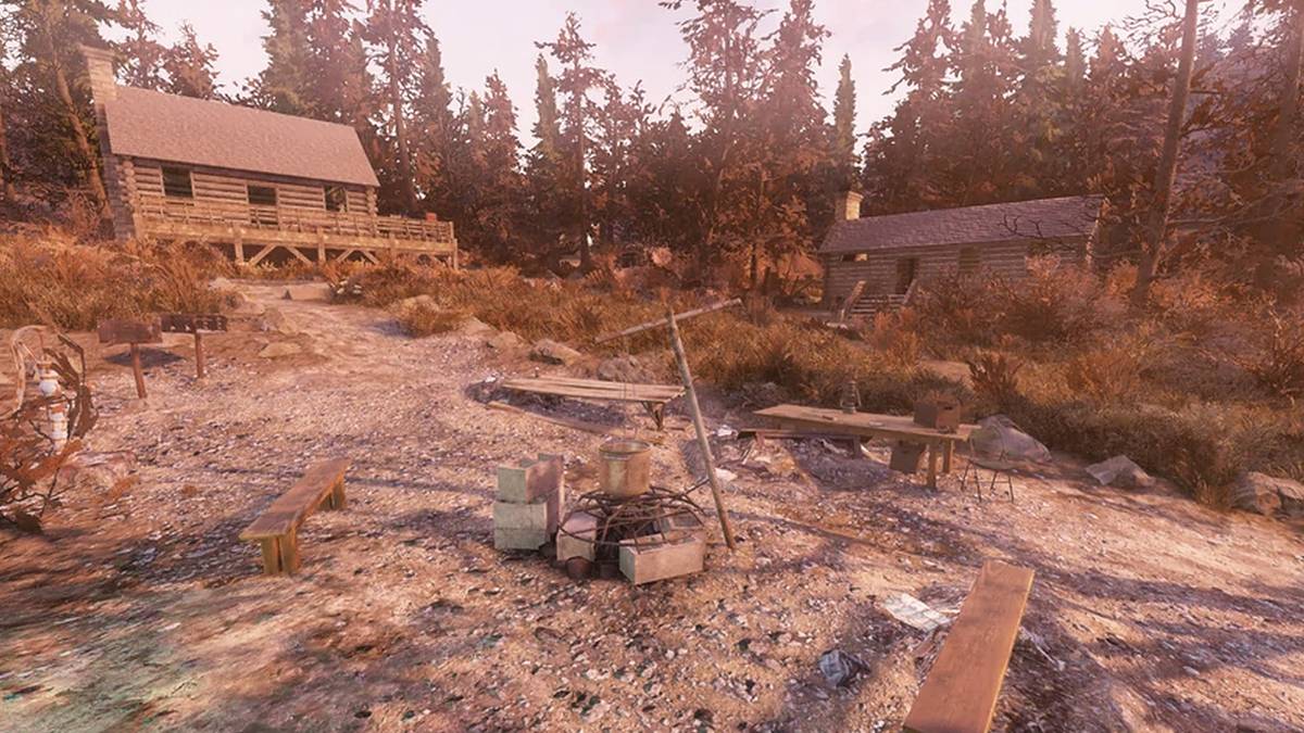 Where to Find The Middle Mountain Cabins in Fallout 76