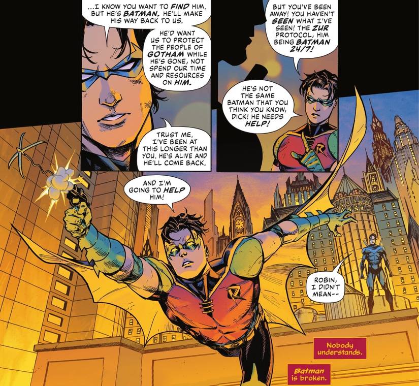 Robin Confirms Why DC's Latest Batman Death Is Different