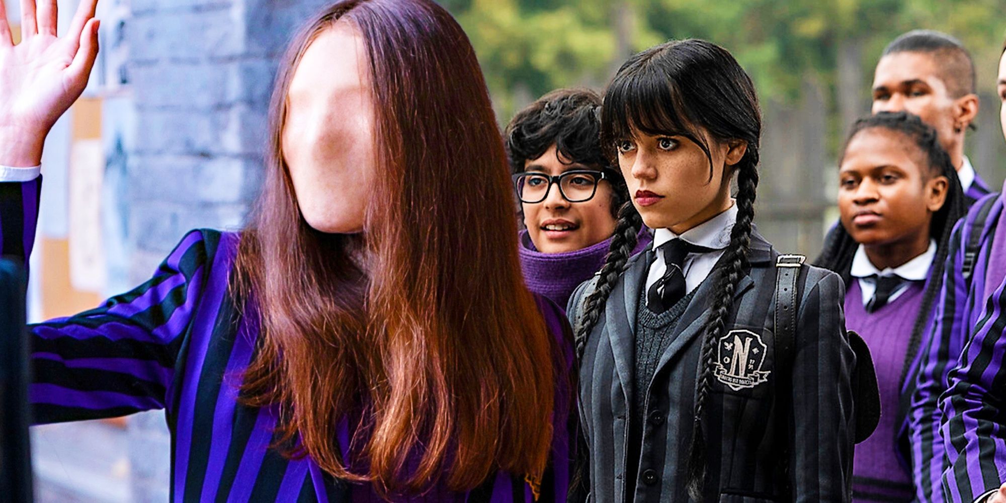 What’s Up With Nevermore’s Faceless Students In Wednesday?