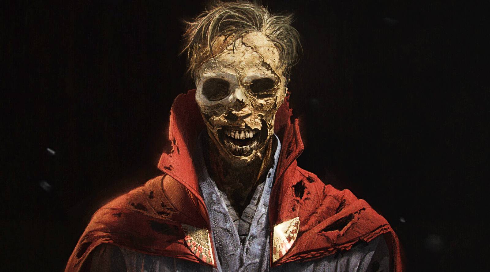 Doctor Strange 2 Concept Art Reveals Haunting Images Of Zombie Strange