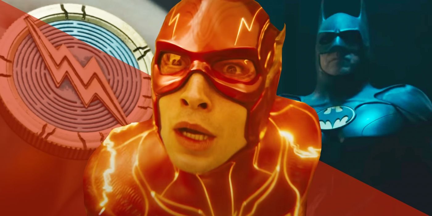 Why One Flash Has Blue Lightning & The Other Orange In The Flash Movie