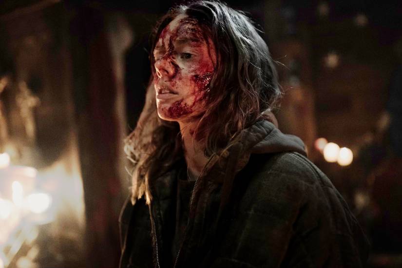 Ready Or Not Star Is Soaked In Blood Again In New Horror Movie Image