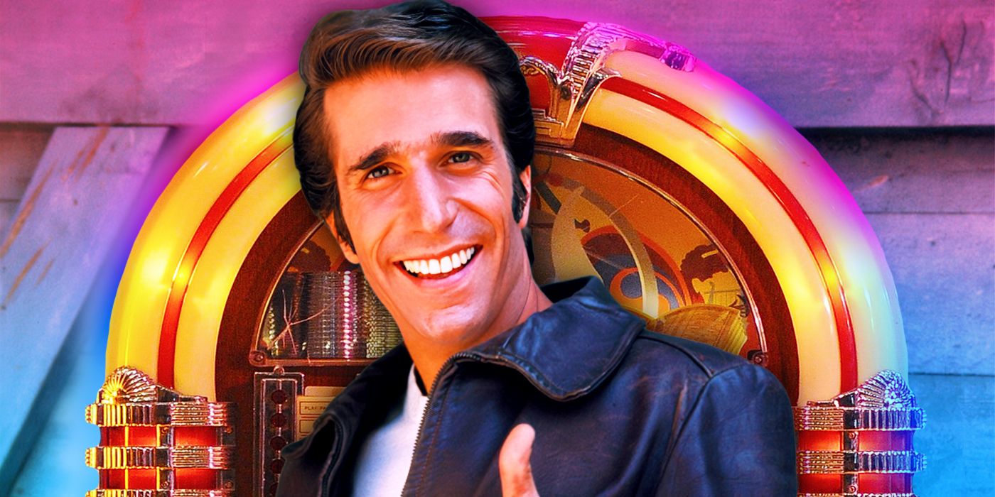 Happy Days Fonzie Saute Sur Le Requin