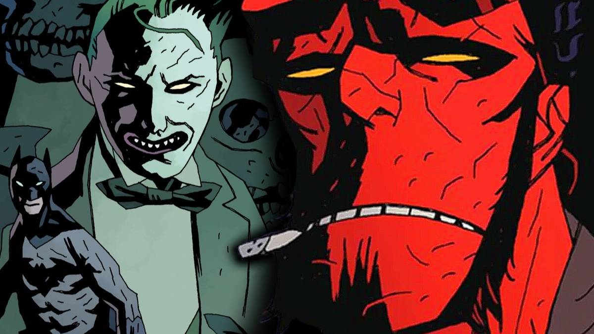 Joker Becomes a Pitch-Perfect Hellboy Villain in Official DC Art
