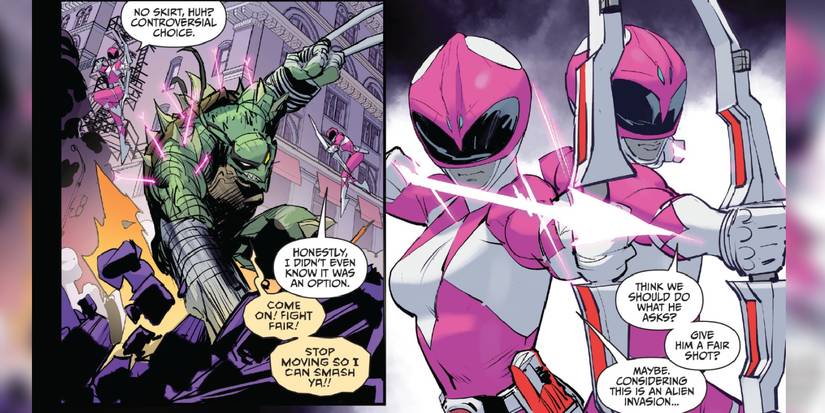 Power Rangers Calls Out the Pink Ranger's Controversial 90s Costume