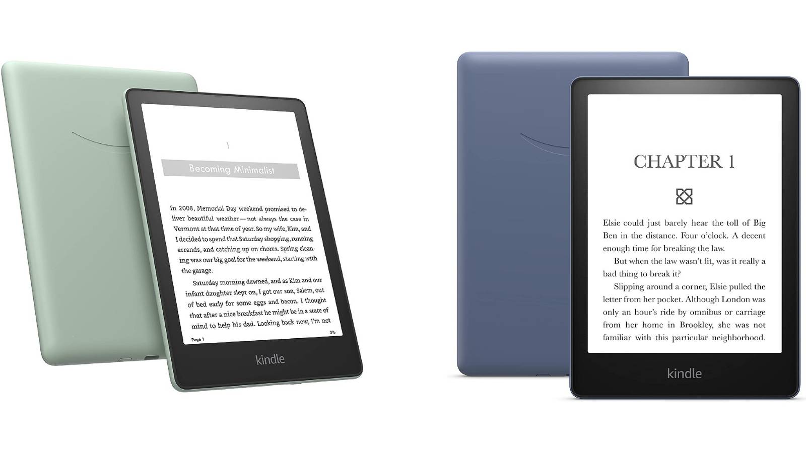 The Kindle Paperwhite & Signature Edition Get Two New Colors