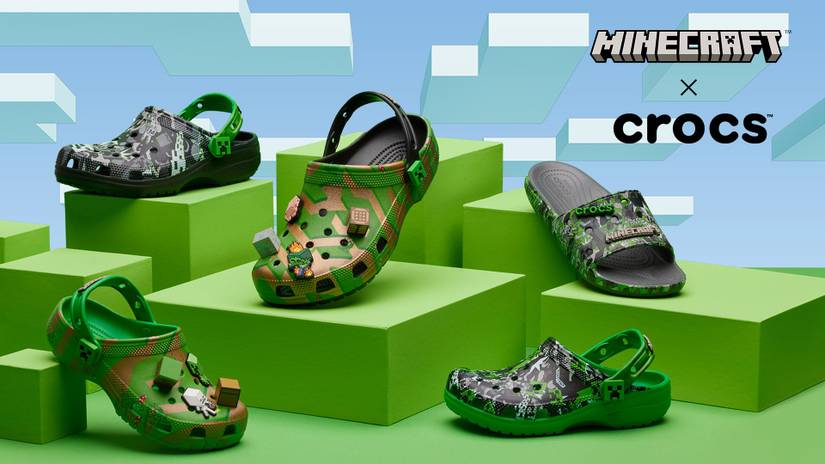 Minecraft Crocs Are The Weirdest Gaming Collaboration Of 2023 (So Far)