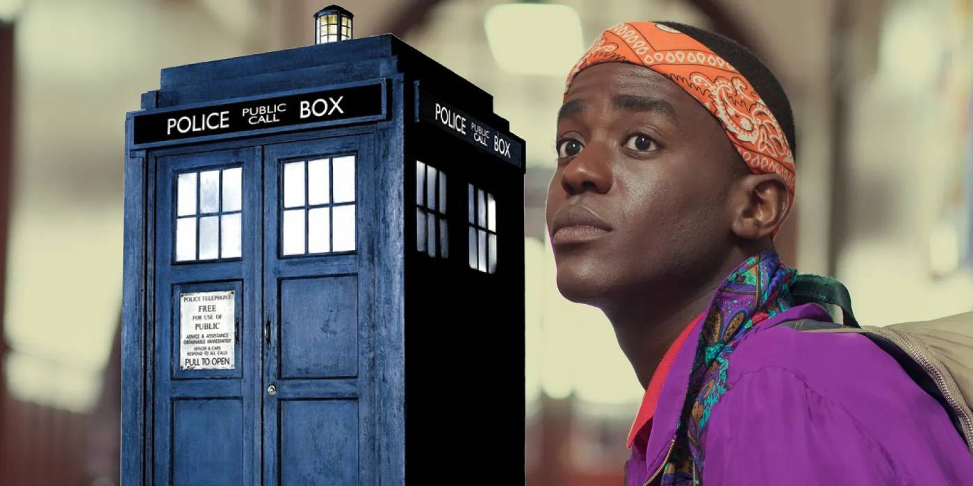 15th Doctor Costume Revealed With TARDIS In Doctor Who Season 14 Photo