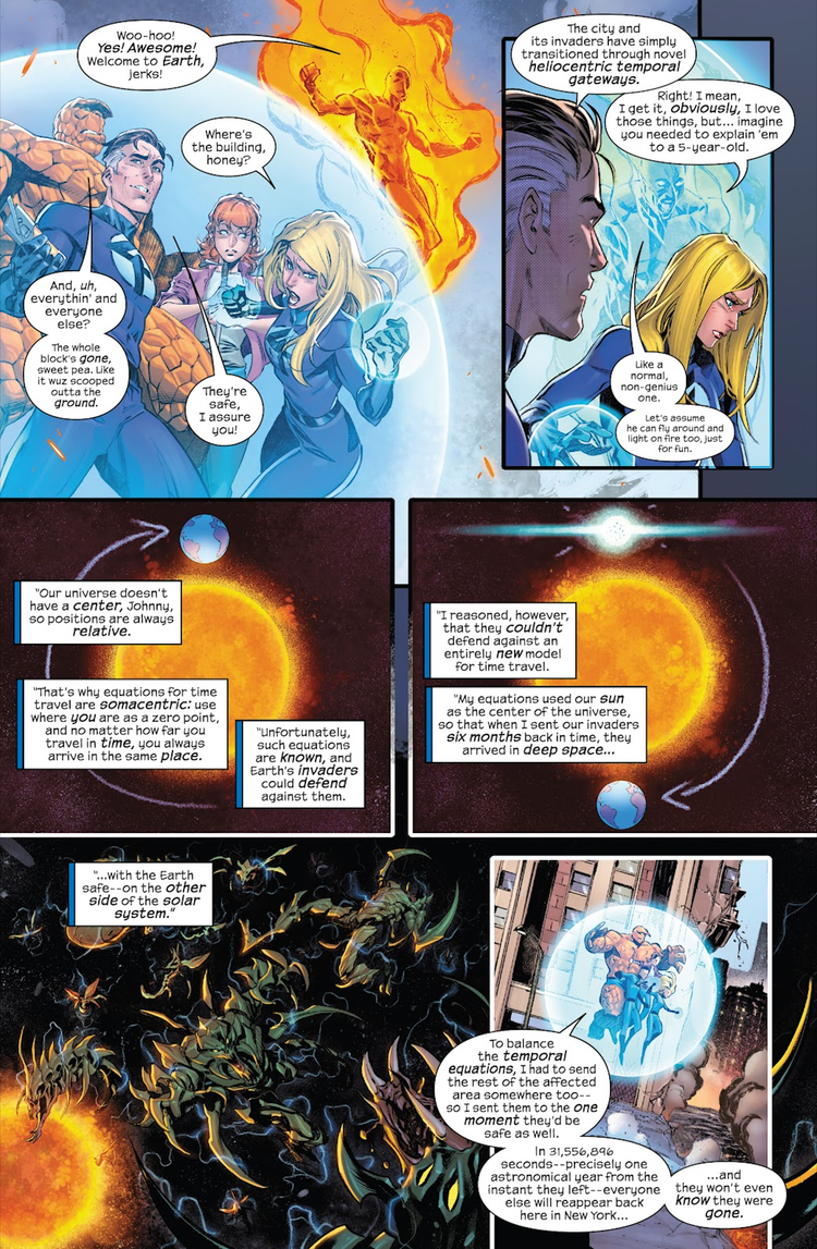Marvel's Biggest Time Travel Plothole Finally Addressed By Fantastic 4