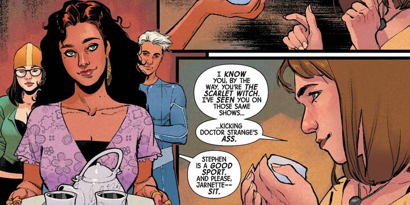 New Scarlet Witch Variant Cover Is A Gorgeous Homage to WandaVision