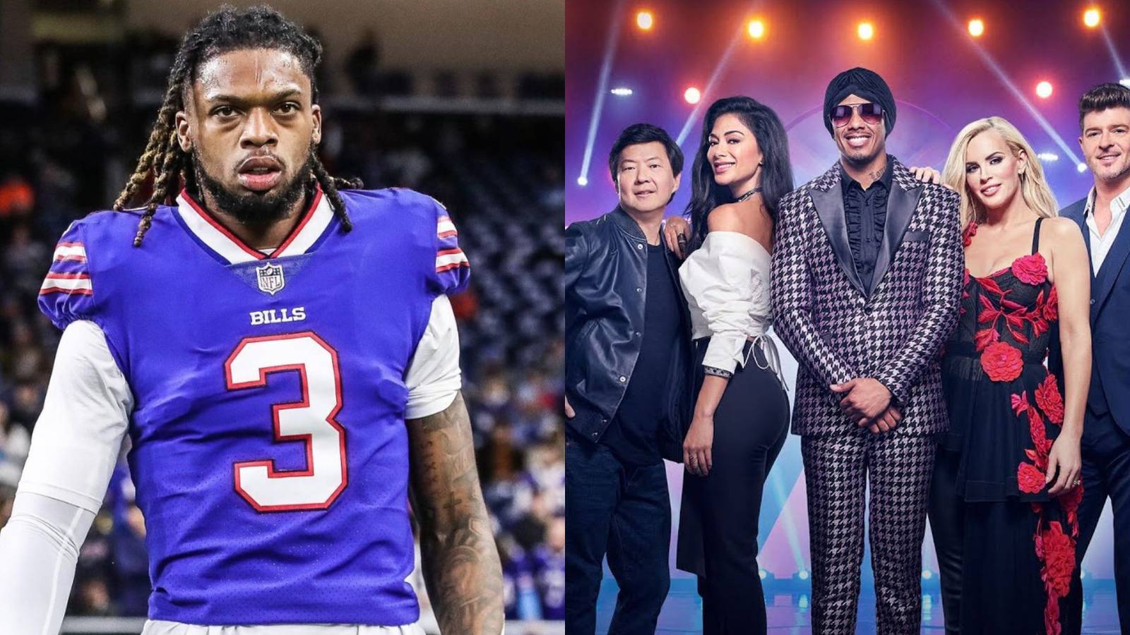 Damar Hamlin Appears At Masked Singer Season 9 Taping