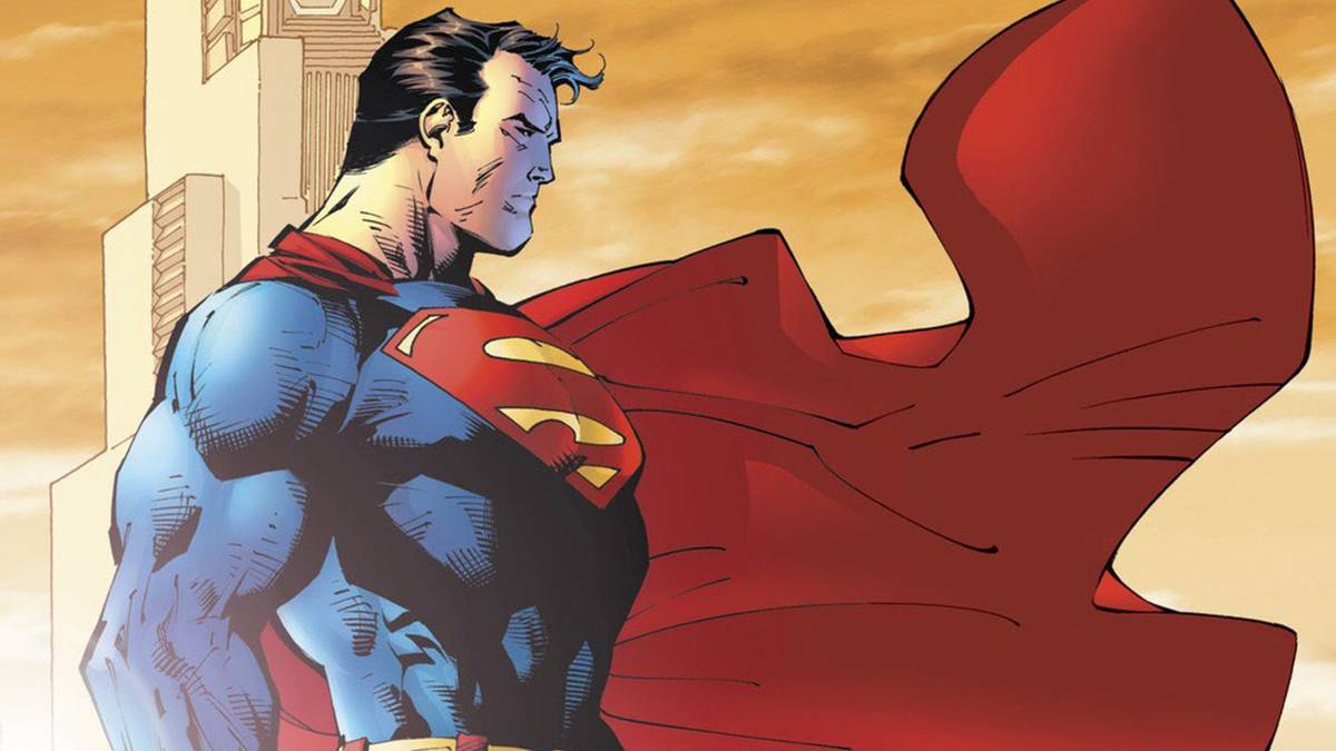 superman cape pulled back