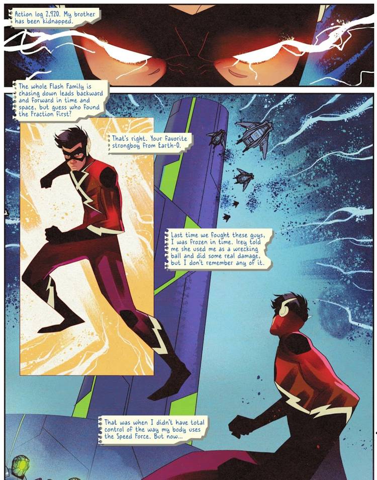 The Flash’s Son Gets a New Costume Just Like Wally’s
