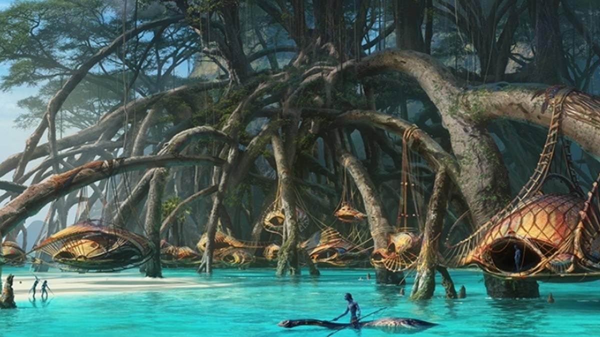 Avatar: The Way Of Water Concept Art Reveals Early Metkayina Village