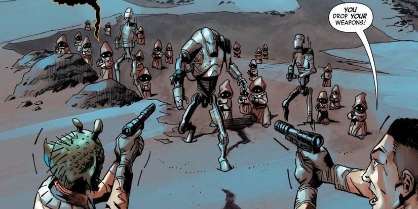 Star Wars' Original Fate For the Clone Wars Battle Droids is Perfect