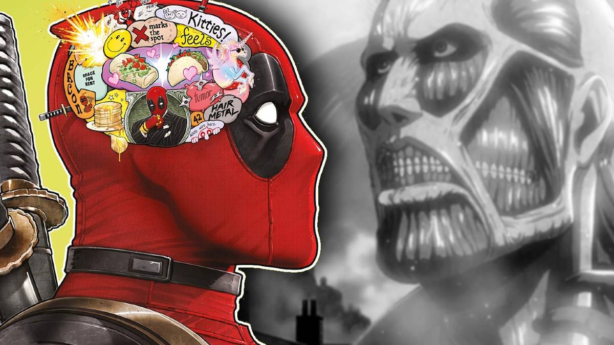 Deadpool Just Easily Obliterated An Attack on Titan Giant