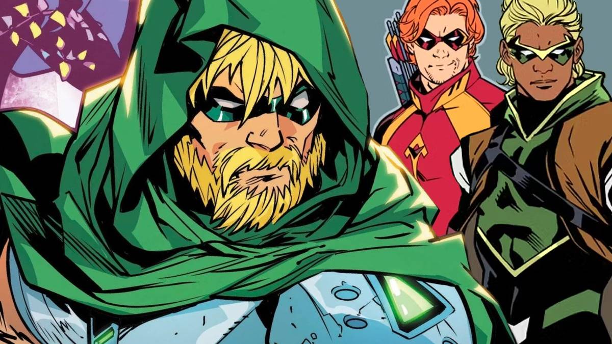 Green Arrow Family's New Costumes Debut in Official DC Art