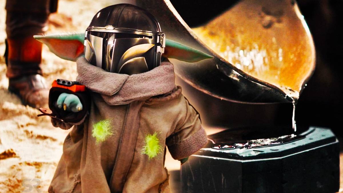 What Grogu Would Look Like In A Mandalorian Helmet