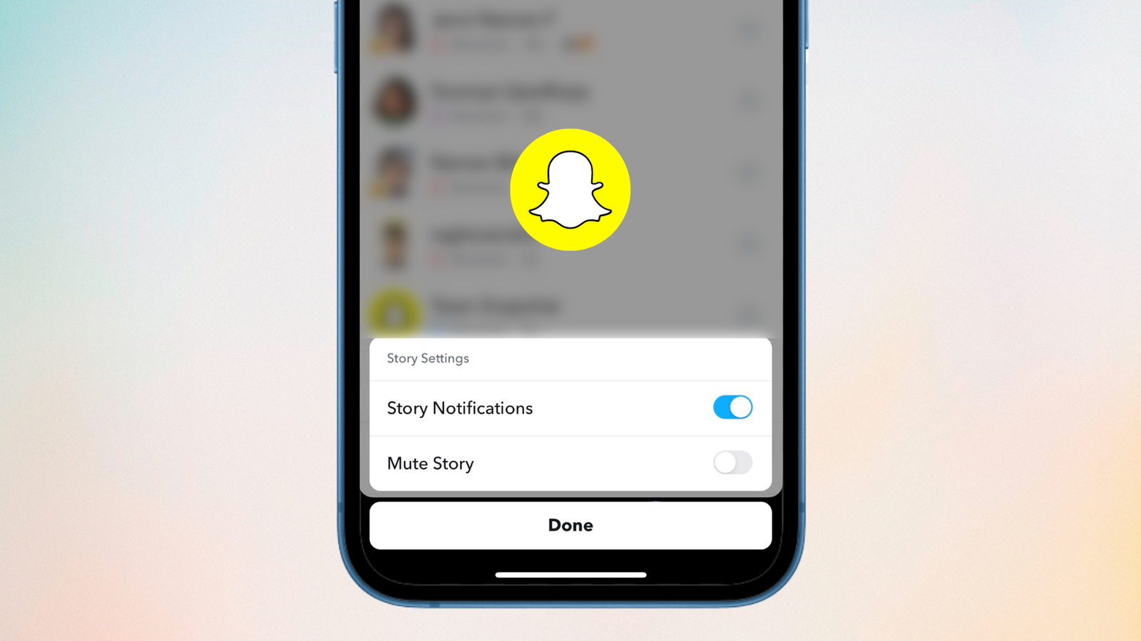 How To Turn Off Snapchat Story Notifications For A Specific User