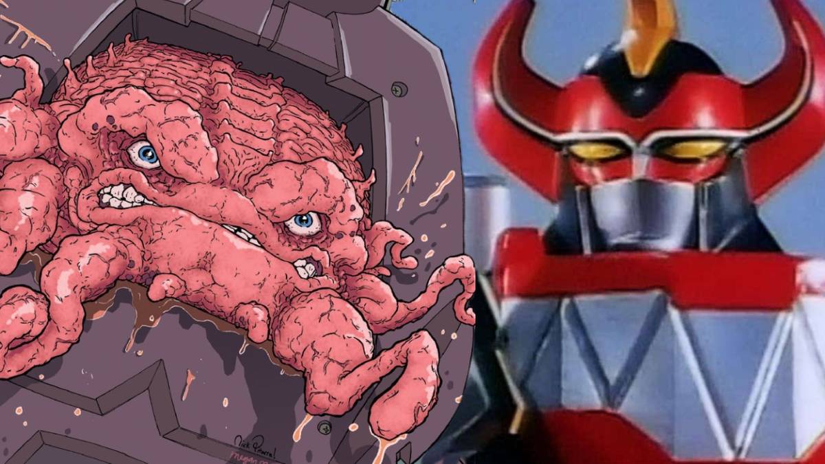 TMNT's Krang Takes His Ultimate Form - The Power Rangers' Megazord