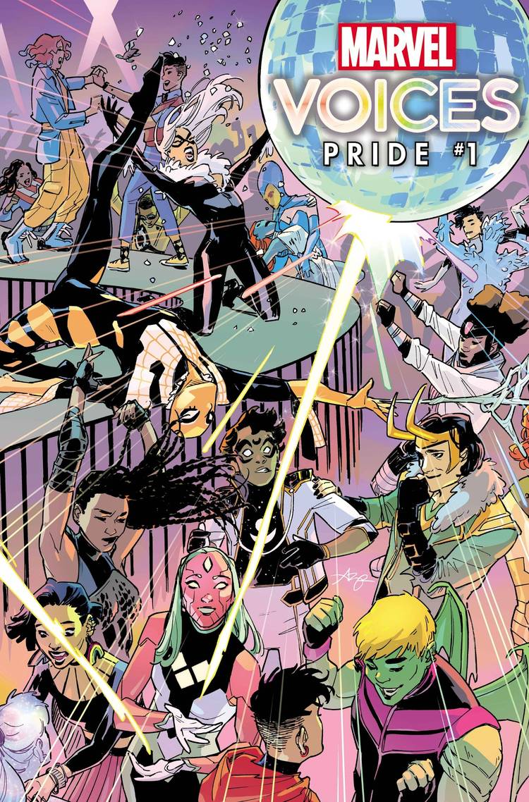 Marvel's Most Iconic Queer Heroes Party in New Pride Cover