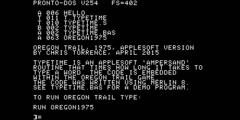 History Of The Oregon Trail Game (& The Video Games It Inspired)