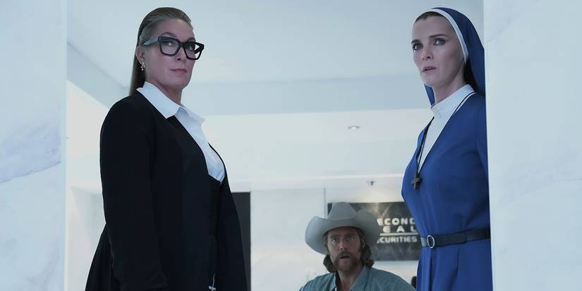 A Nun Takes Down Evil Artificial Intelligence In The Mrs. Davis Trailer