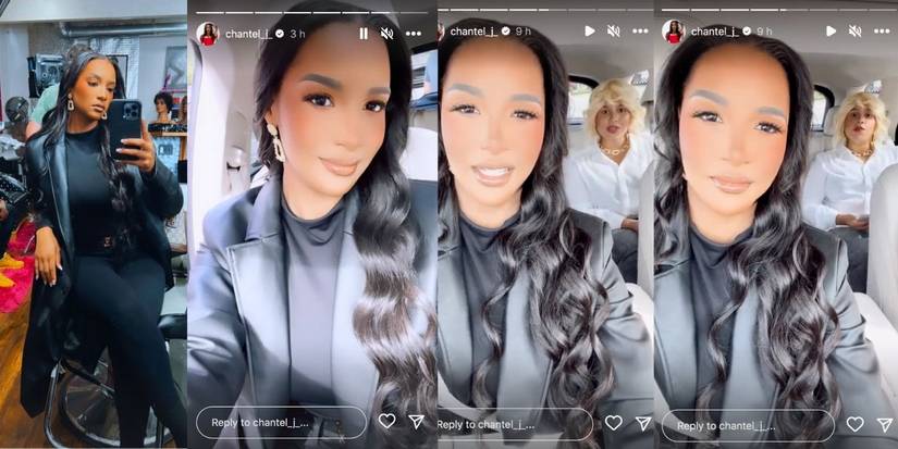 The Family Chantel Star Chantel Everett Shows Off All-Black Makeover