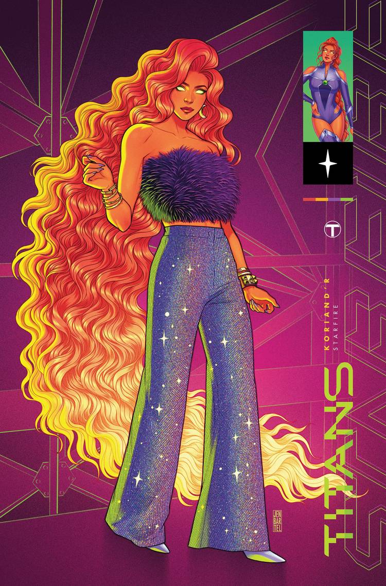 DC's Starfire Returns to Her Supermodel Roots in New Art