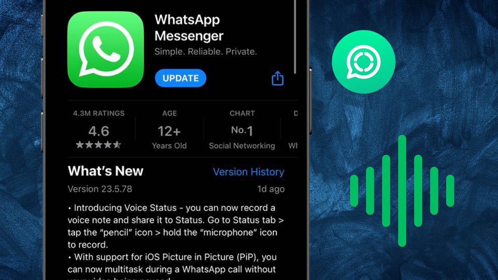 How To Post A Voice Status On WhatsApp (Android & iPhone)
