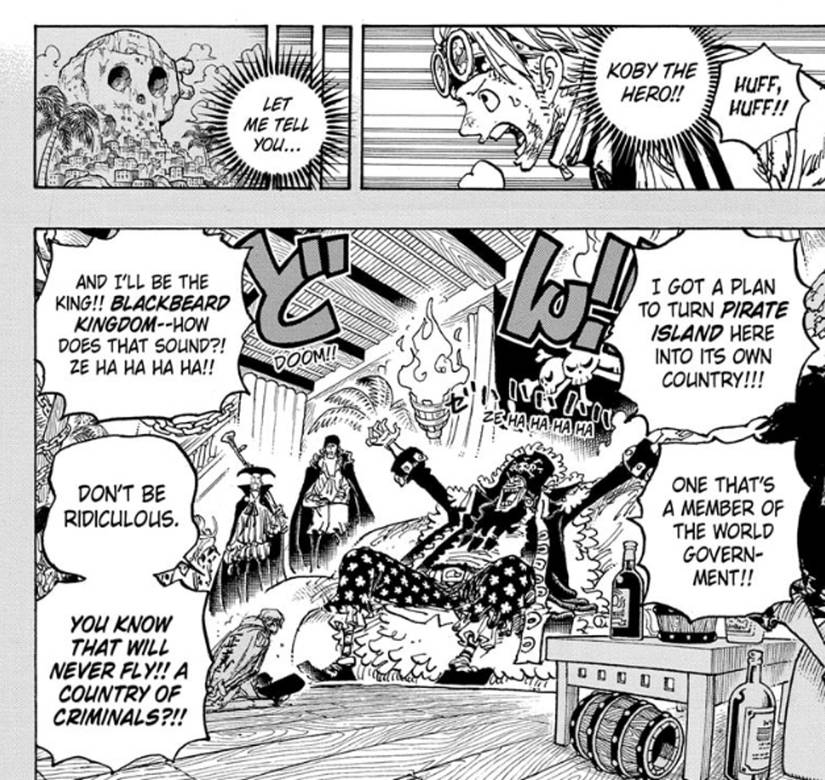 One Piece Reveals Blackbeard's Dream & Proves Why He's Luffy's Opposite