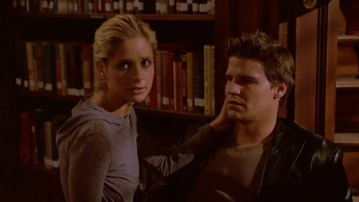 Buffy The Vampire Slayer's Sarah Michelle Gellar & David Boreanaz ...