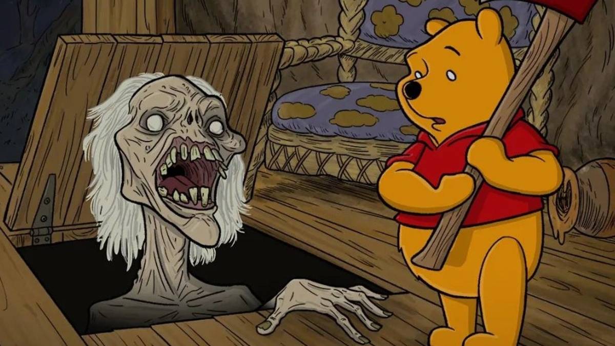 Winnie The Pooh Vs Deadite In Unlikely Evil Dead Crossover Art