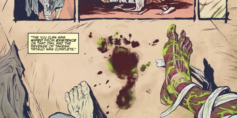 TMNT's Gory Foot Clan Origin Redefines a 90s Cartoon Symbol