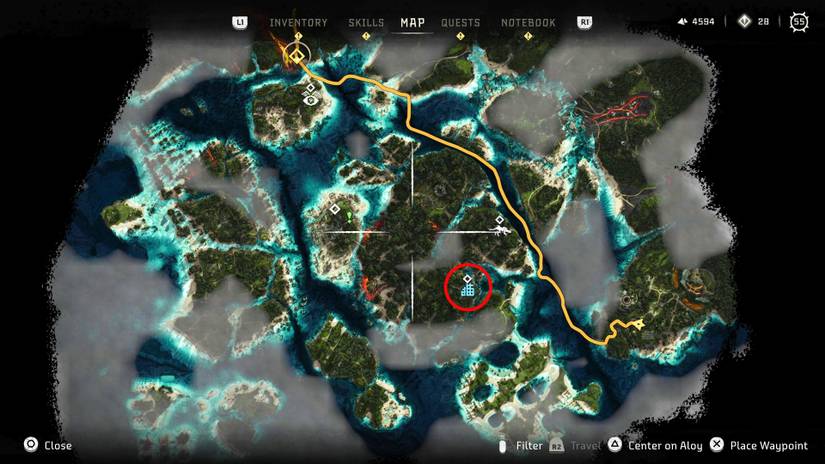 Horizon Forbidden West: How To Complete The Murmuring Hollow Relic Ruin ...