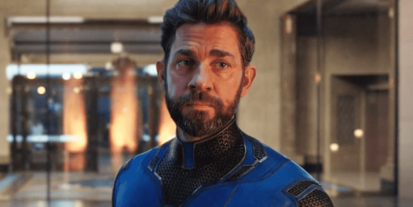 Elizabeth Olsen Reacts To Rumor Of Adam Driver Replacing John Krasinski ...