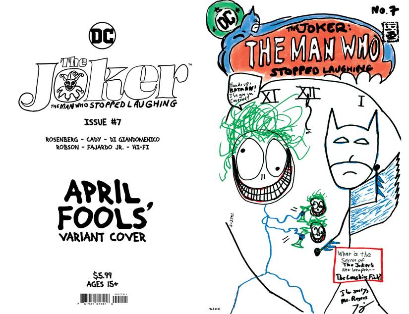 DCs April Fool's Covers By Tom King Are Truly Hilarious