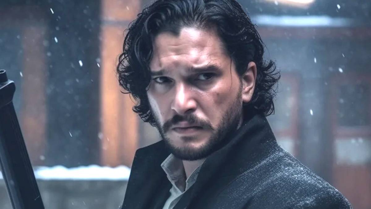 Game of Thrones' Jon Snow Becomes John Wick In Stunning AI Art