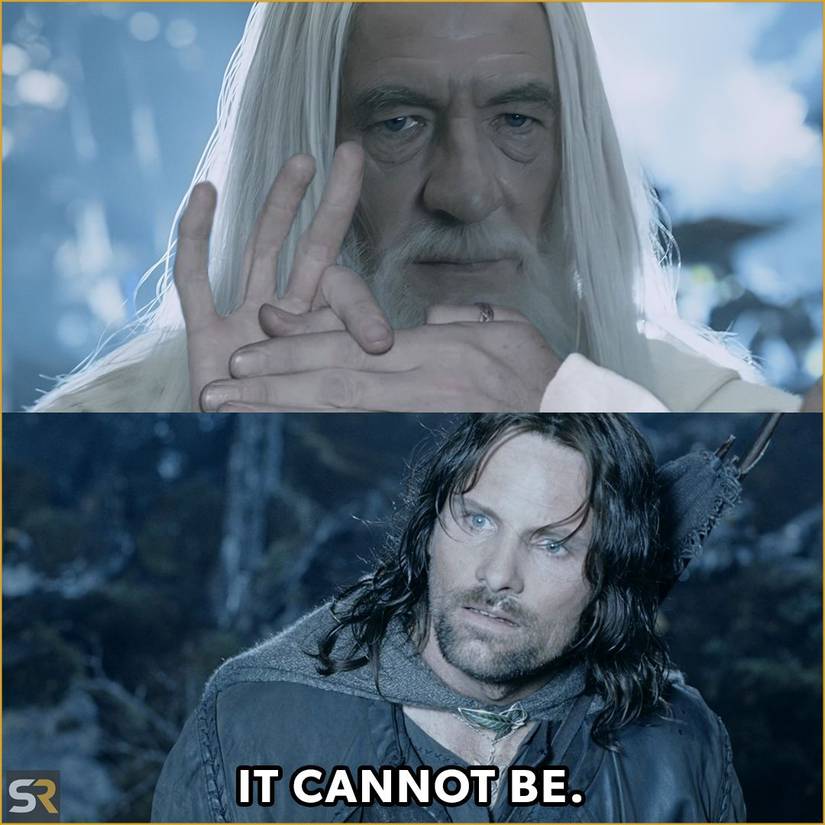 12 Hilarious Lord Of The Rings Memes That Are Better Than Second Breakfast