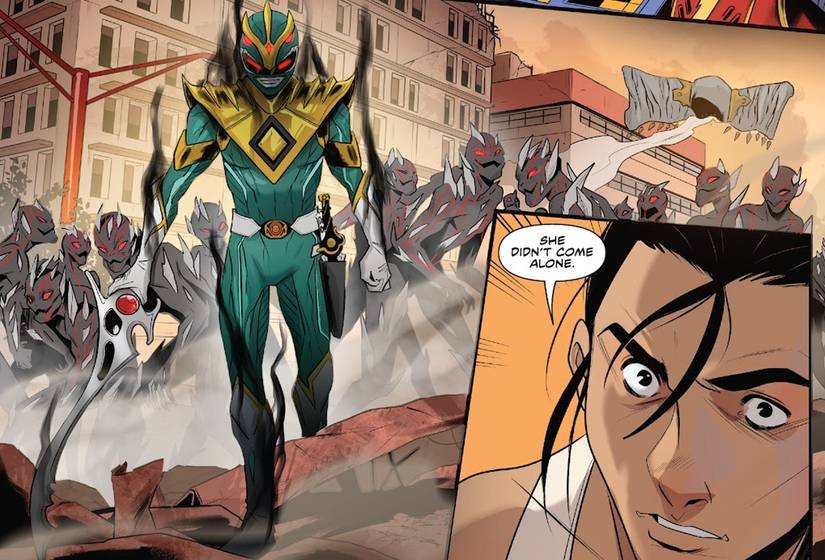 Power Rangers' New Green Ranger Brings Back an Iconic 90s Weapon