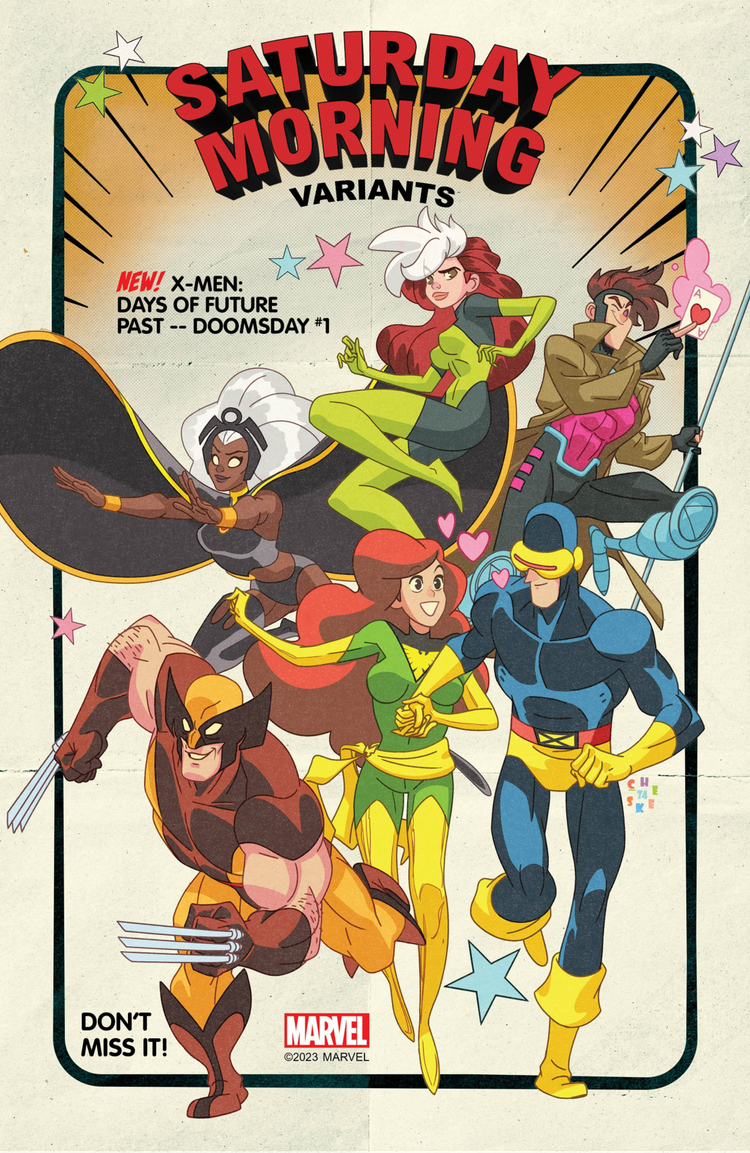 Marvel Heroes Become Saturday Morning Cartoons In New Variant Covers