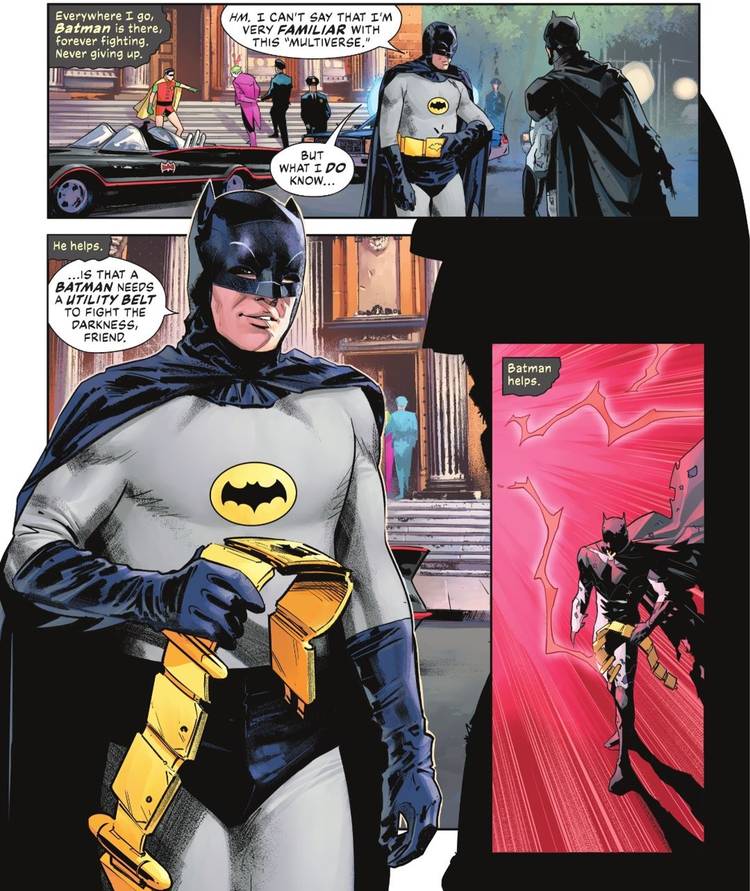 Adam West's Batman Gets a Shock New Title in DC Lore