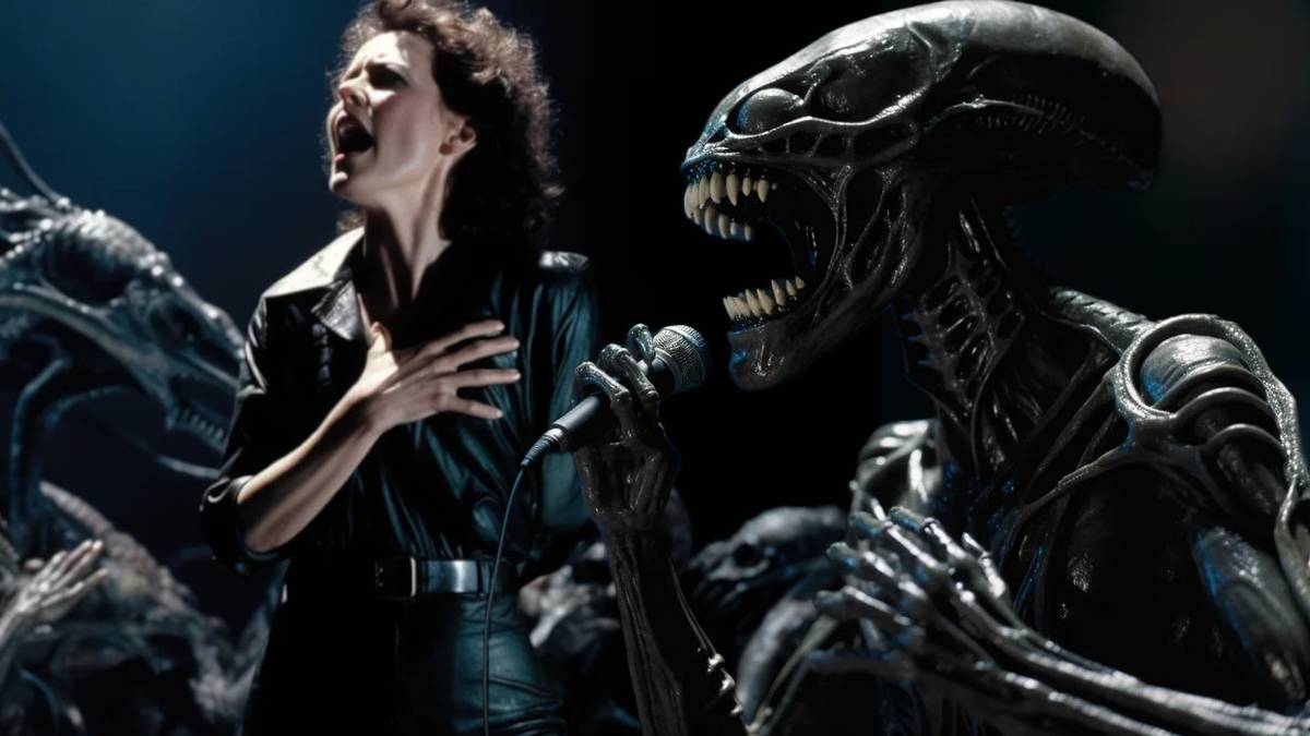 Bizarre Aliens Musical AI Art Imagines Xenomorphs Singing