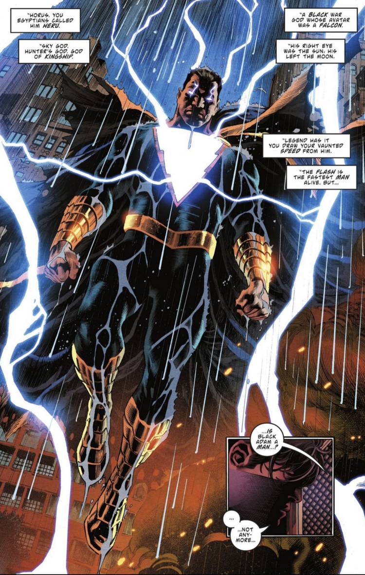 Black Adam Confirms 1 Loophole Can Make Him Faster Than Flash