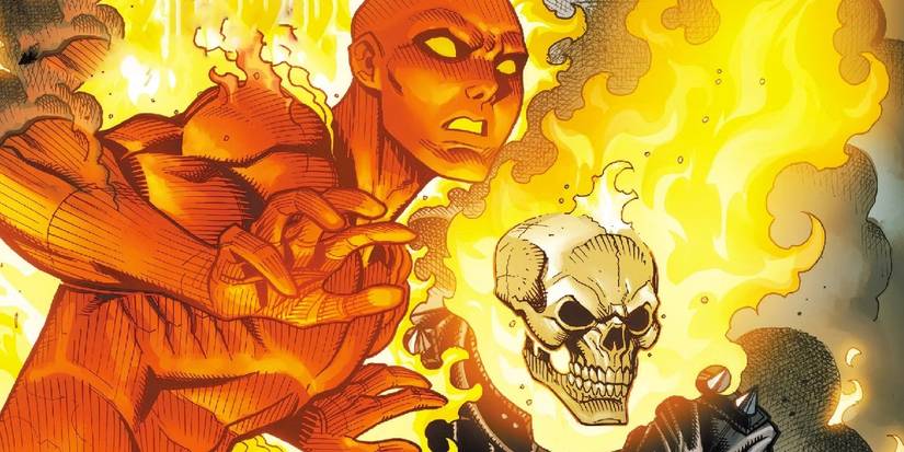 Ghost Rider vs Human Torch Promises Marvel's Ultimate Fiery Showdown