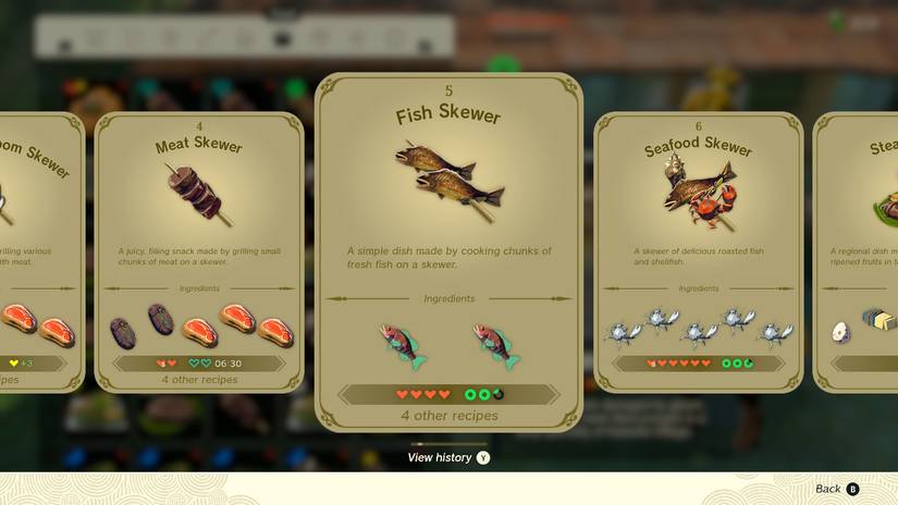 Zelda: Tears Of The Kingdom - 10 Best Recipes For Stamina