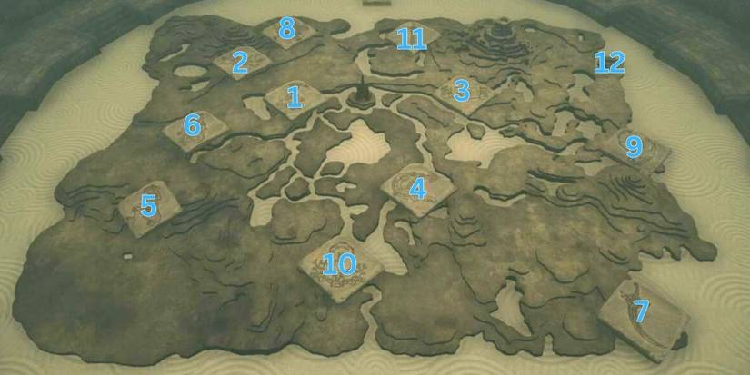 Zelda: Tears of the Kingdom - Best Order For Finding Geoglyphs