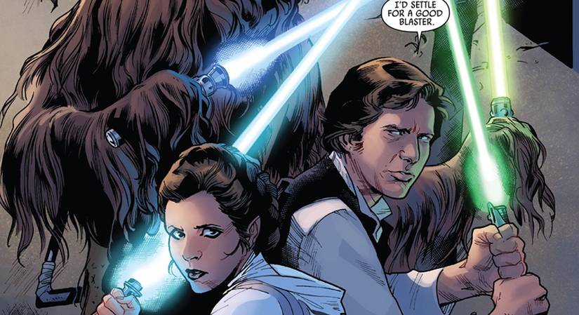 Han Solo’s Lightsaber Skills are WAY Better than Star Wars Fans Know