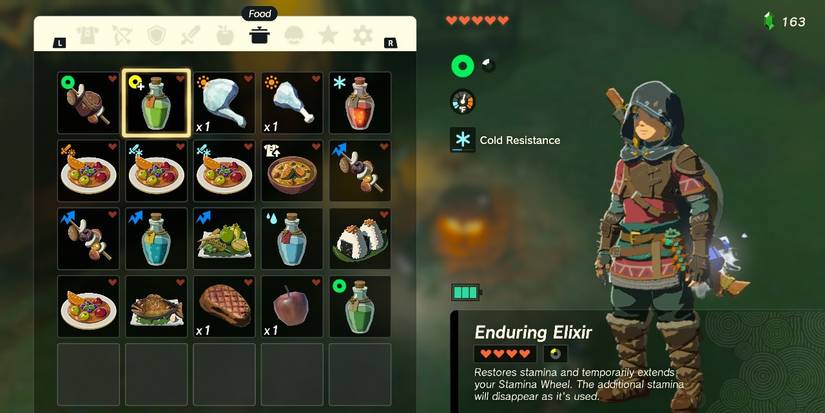 All Elixirs In Zelda: Tears of the Kingdom (& How To Make Them)