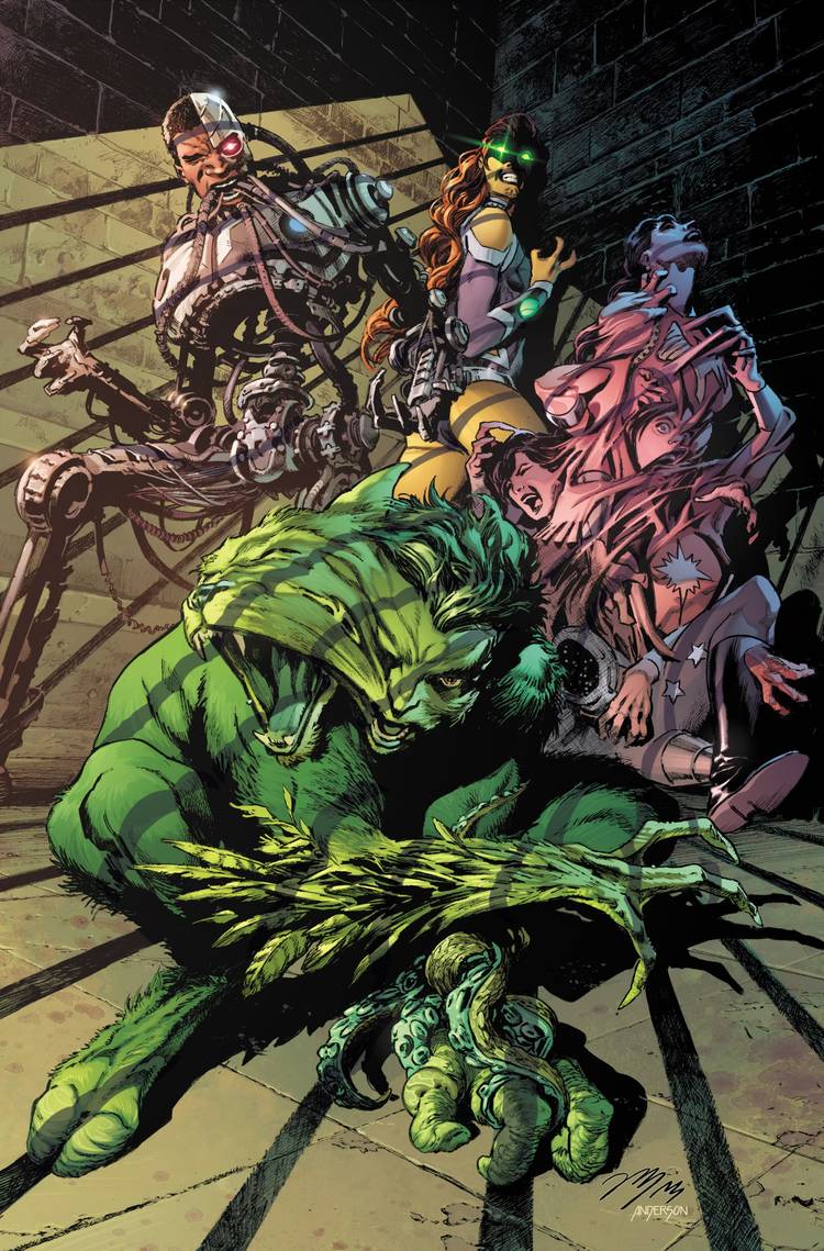 "Terror Titans": DC Officially Reveals the 'Reverse' Titans, & They're ...